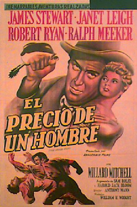 The Naked Spur Original 1953 Argentine Movie Poster Posteritati Movie