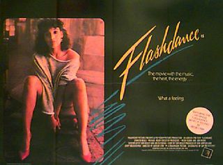 flashdance 1983 poster