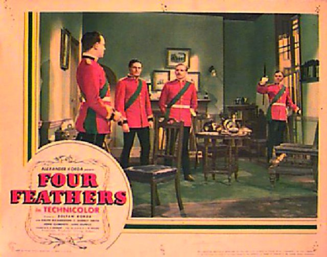 The Four Feathers Original 1938 U.S. Scene Card - Posteritati Movie ...