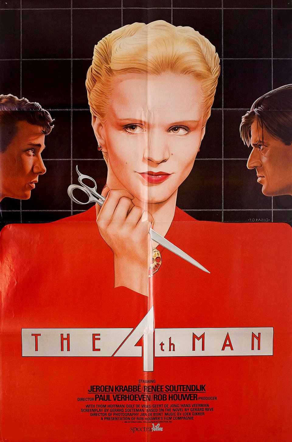 The Fourth Man Original 1984 U.S. One Sheet Movie Poster - Posteritati ...