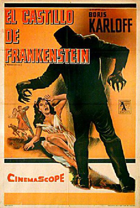 Frankenstein 1970 Original 1958 Argentine Movie Poster - Posteritati ...