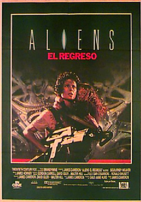 Aliens Original 1986 Spanish B1 Movie Poster - Posteritati Movie Poster ...