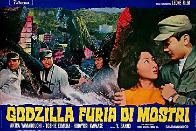 Godzilla vs. Hedorah Original 1972 Italian Fotobusta Movie Poster ...