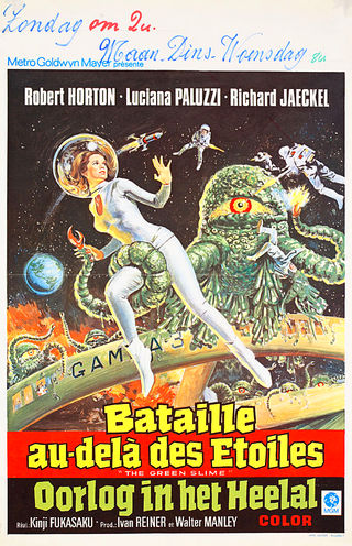 green slime ghost poster