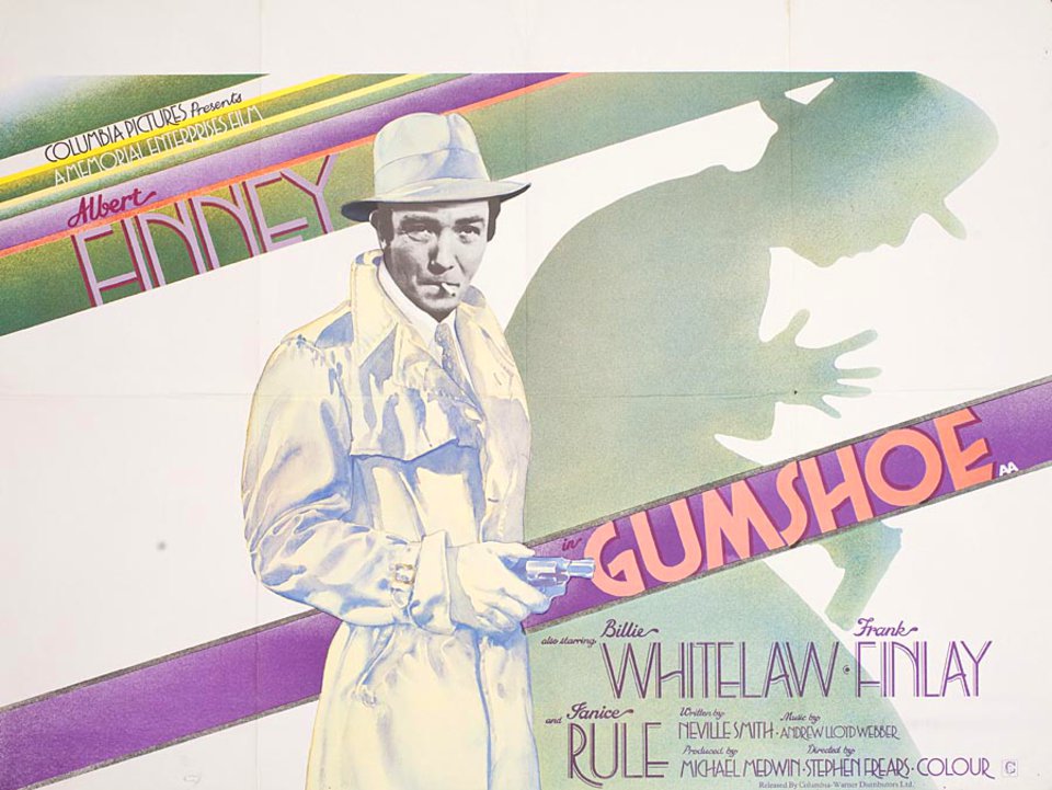 Gumshoe Original 1972 British Quad Movie Poster - Posteritati Movie ...