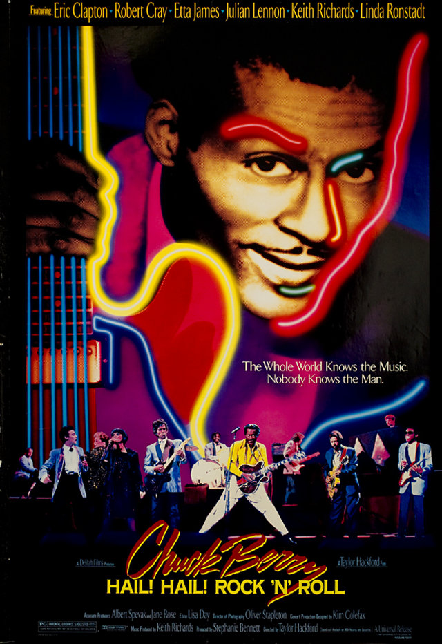 Hail! Hail! Rock 'n' Roll Original 1987 U.S. One Sheet Movie Poster ...