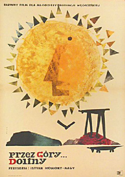 Cimborak - Hegyen-volgyon Original 1959 Polish A1 Movie Poster ...