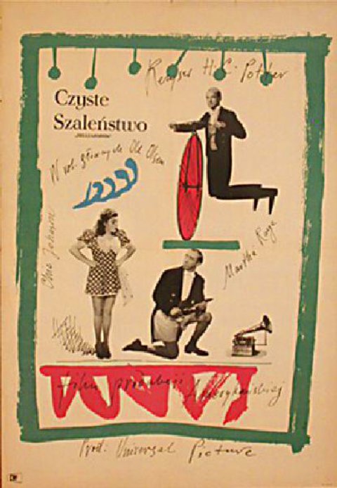 Hellzapoppin' Original 1959 Polish A1 Movie Poster - Posteritati Movie ...