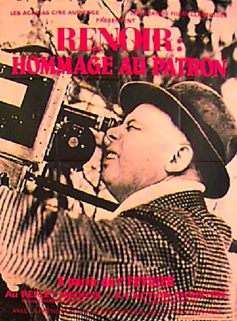 HOMAGE TO RENOIR Original 1971 French Grande Movie Poster - Posteritati ...