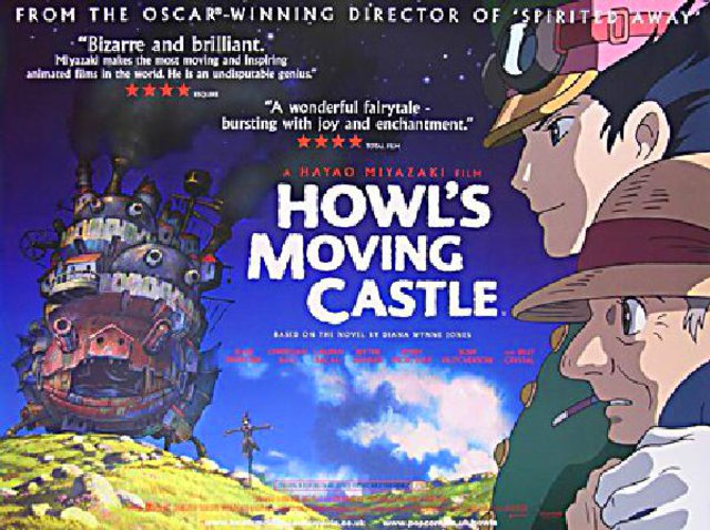 Howl's Moving Castle Original 2004 British Quad Movie Poster ...