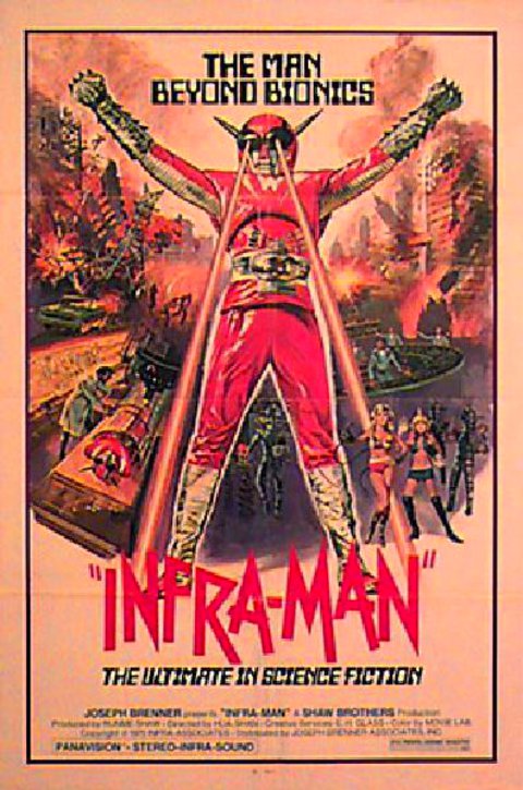 Infra-Man Original 1975 U.S. One Sheet Movie Poster - Posteritati Movie ...
