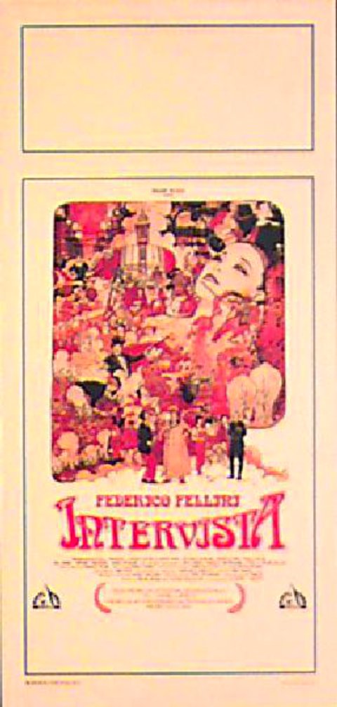 Intervista Original 1987 Italian Locandina Movie Poster - Posteritati ...