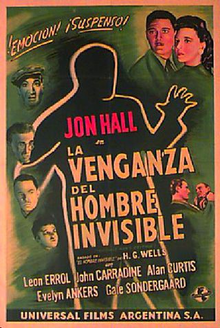 The Invisible Man's Revenge (1944) Original Movie Posters - Posteritati ...