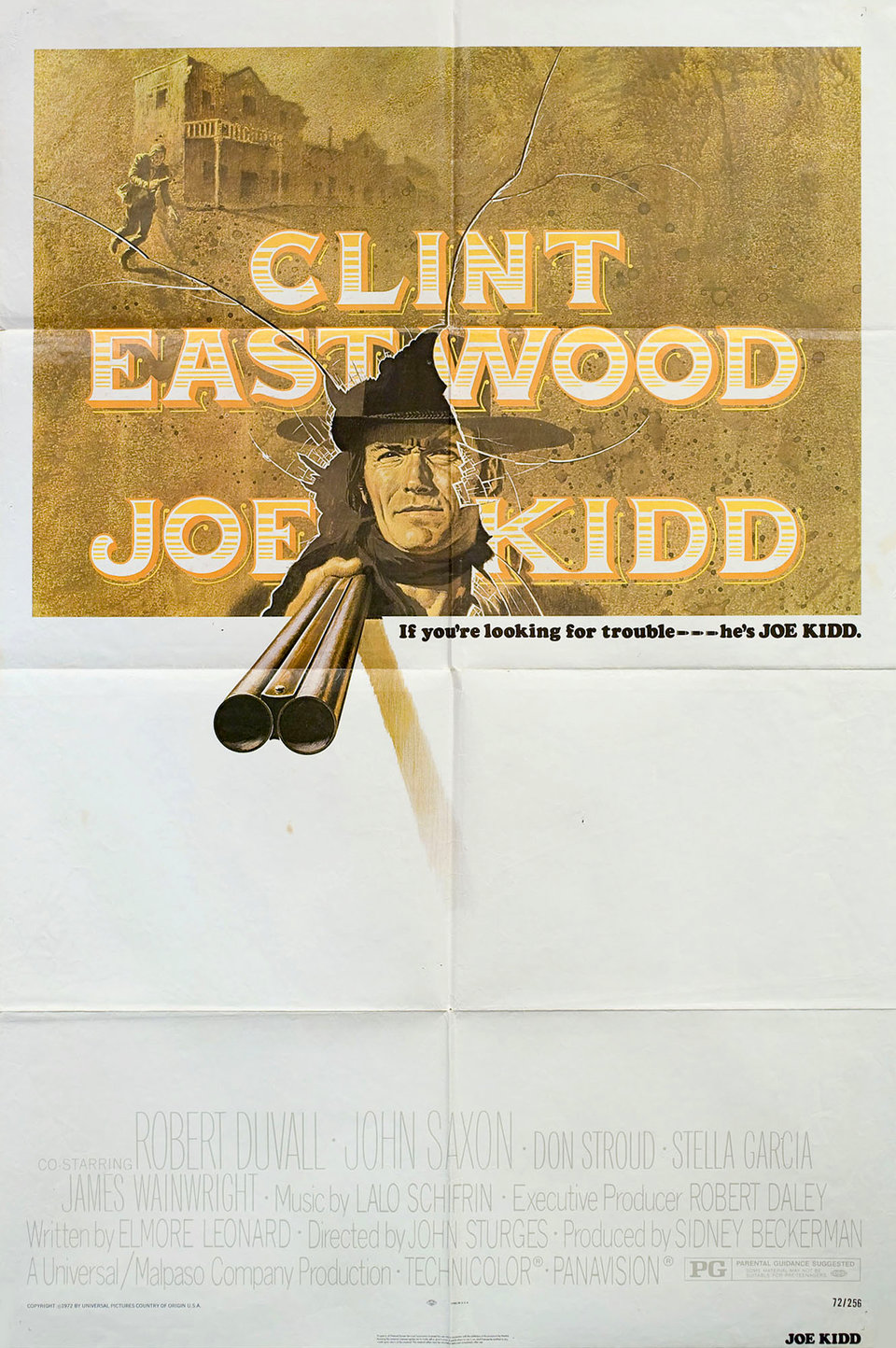 Joe Kidd 1972 U.S. One Sheet Poster - Posteritati Movie Poster Gallery
