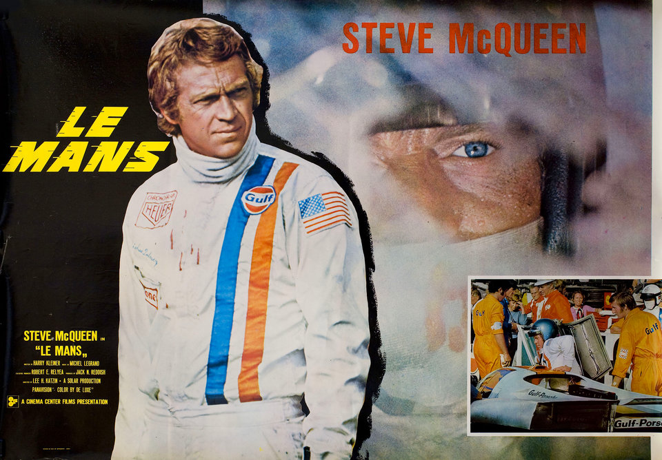 Le Mans Original 1971 Italian Double Fotobusta Movie Poster ...
