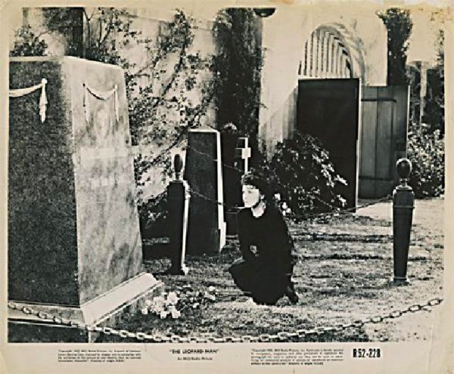 The Leopard Man Original R1952 U.S. Silver Gelatin Single-Weight Photo ...