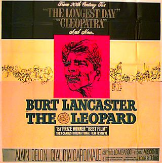 The Leopard 1963 Poster