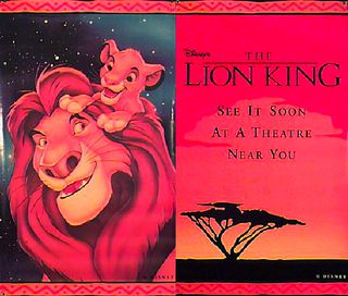 The Lion King 1994 Poster