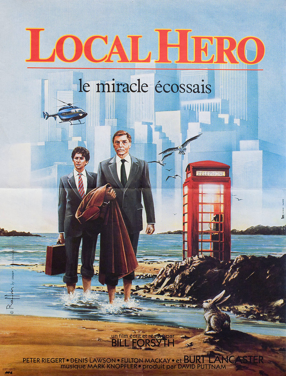 Local Hero 1983 French Petite Poster - Posteritati Movie Poster Gallery