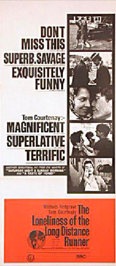 The Loneliness of the Long Distance Runner Original 1962 Australian ...