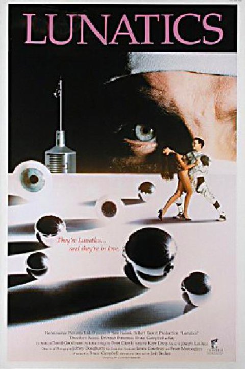Lunatics: A Love Story 1992 U.S. One Sheet Poster - Posteritati Movie ...