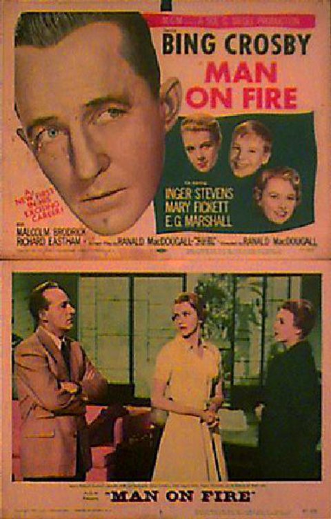 Man on Fire Original 1957 U.S. Lobby Card Set - Posteritati Movie ...