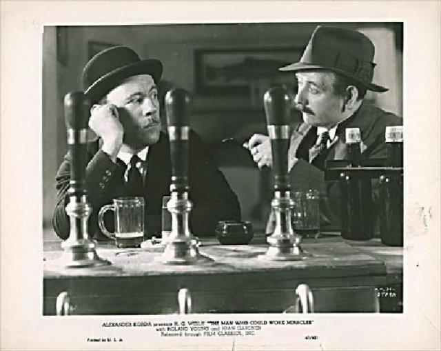 The Man Who Could Work Miracles R1947 U.S. Silver Gelatin Single-Weight ...