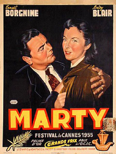 Marty Original 1955 Belgian Movie Poster - Posteritati Movie Poster Gallery