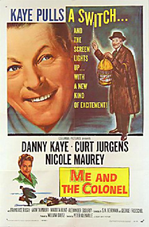 Me and the Colonel Original 1958 U.S. One Sheet Movie Poster ...