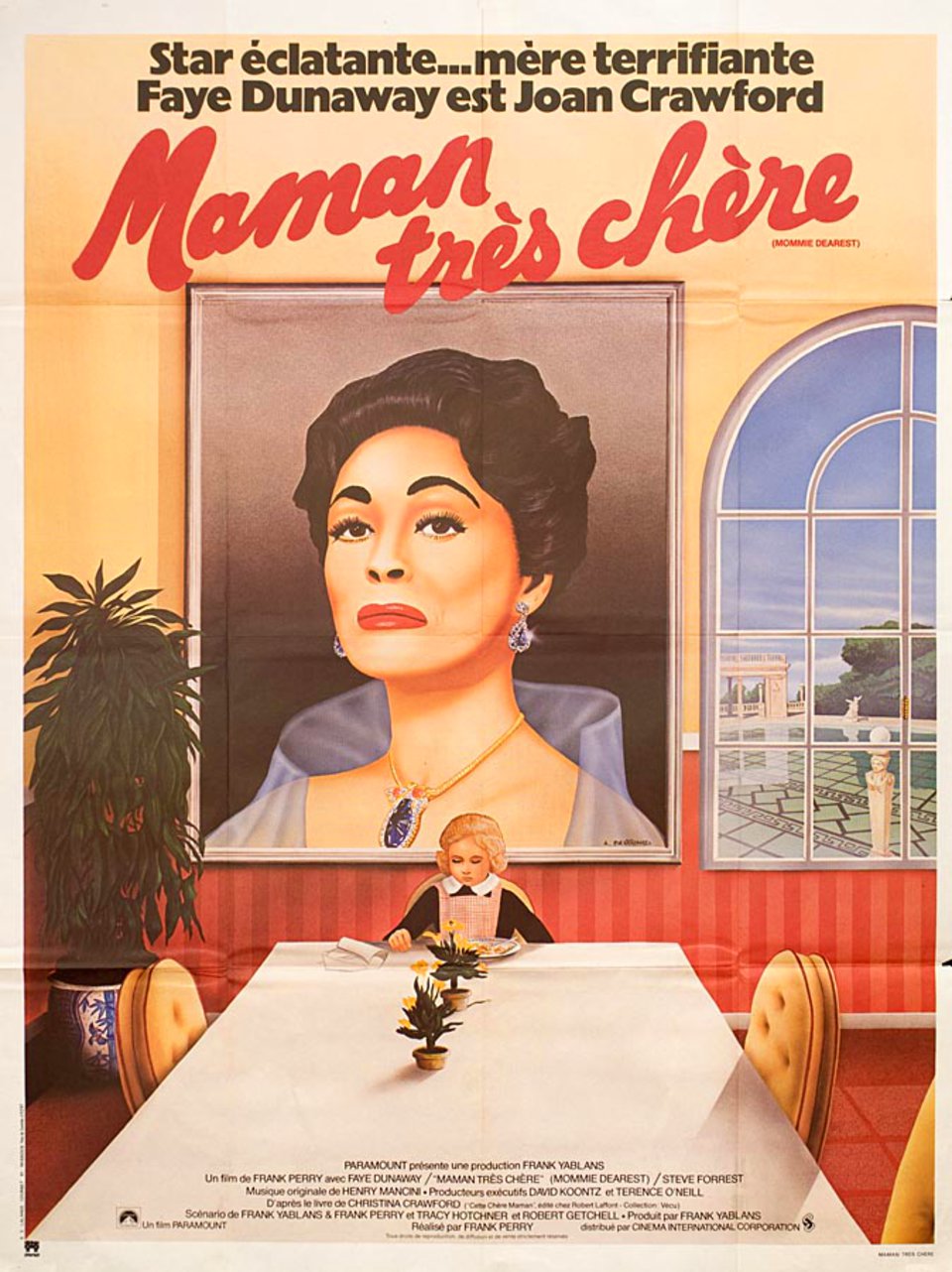Mommie Dearest Original 1981 French Grande Movie Poster - Posteritati ...