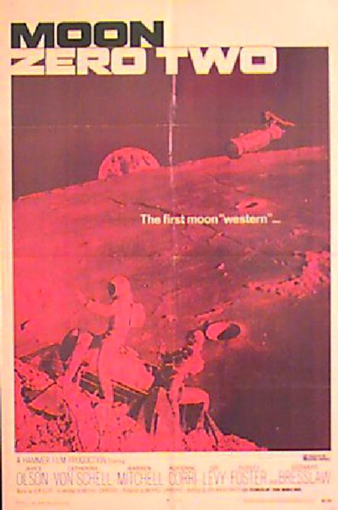 Moon Zero Two Original 1969 U.S. One Sheet Movie Poster - Posteritati ...