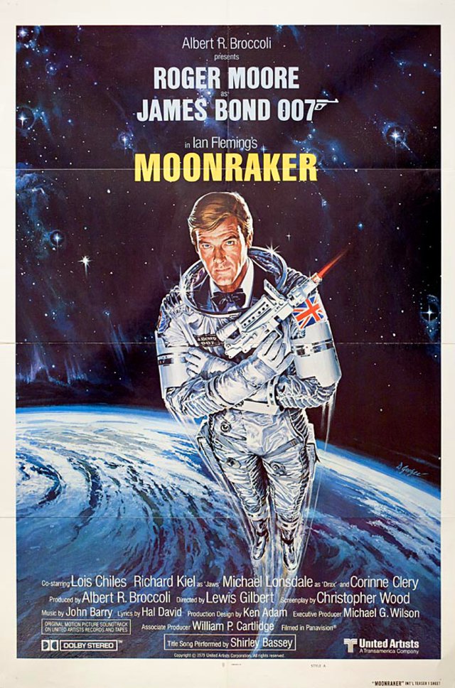 Moonraker Original 1979 U.S. One Sheet Movie Poster - Posteritati Movie Poster Gallery