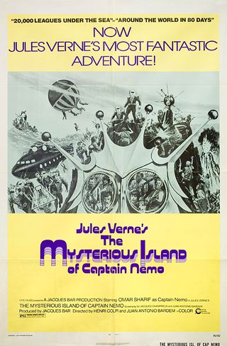 The Mysterious Island (1973) Original Movie Posters - Posteritati Movie ...