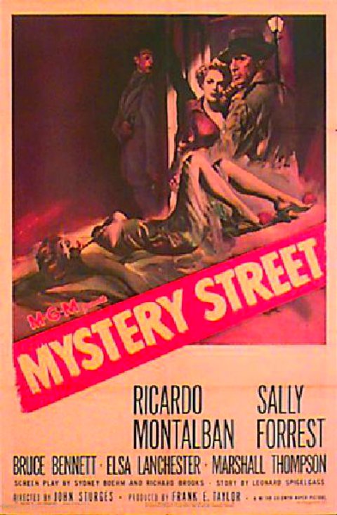 Mystery Street Original 1950 U.S. One Sheet Movie Poster - Posteritati ...