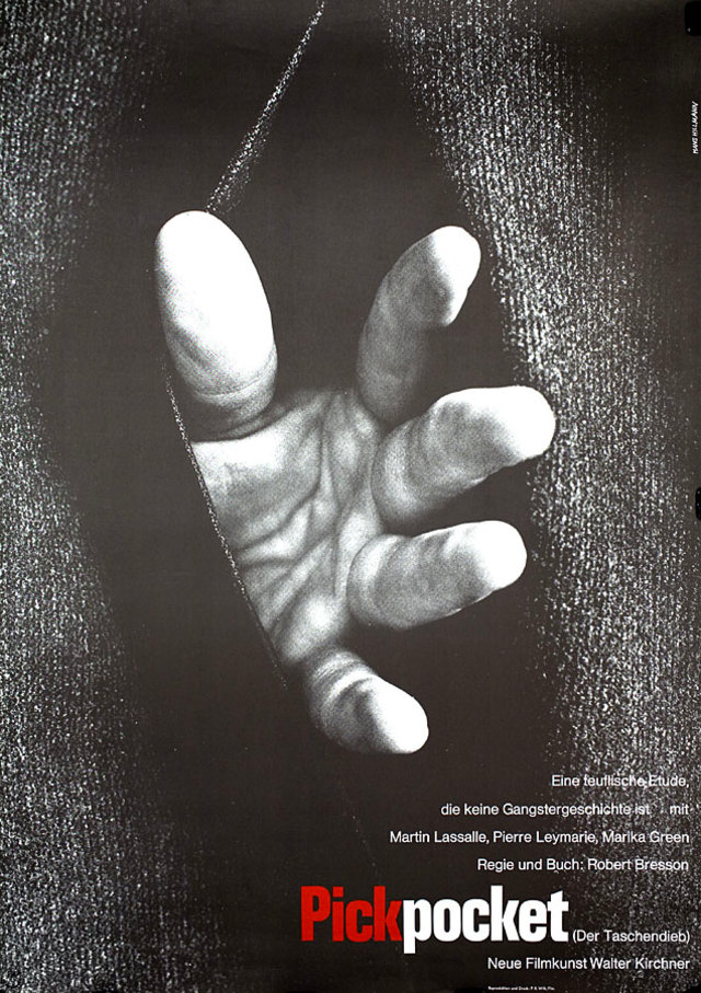 Pickpocket Original 1966 German A1 Movie Poster - Posteritati Movie ...