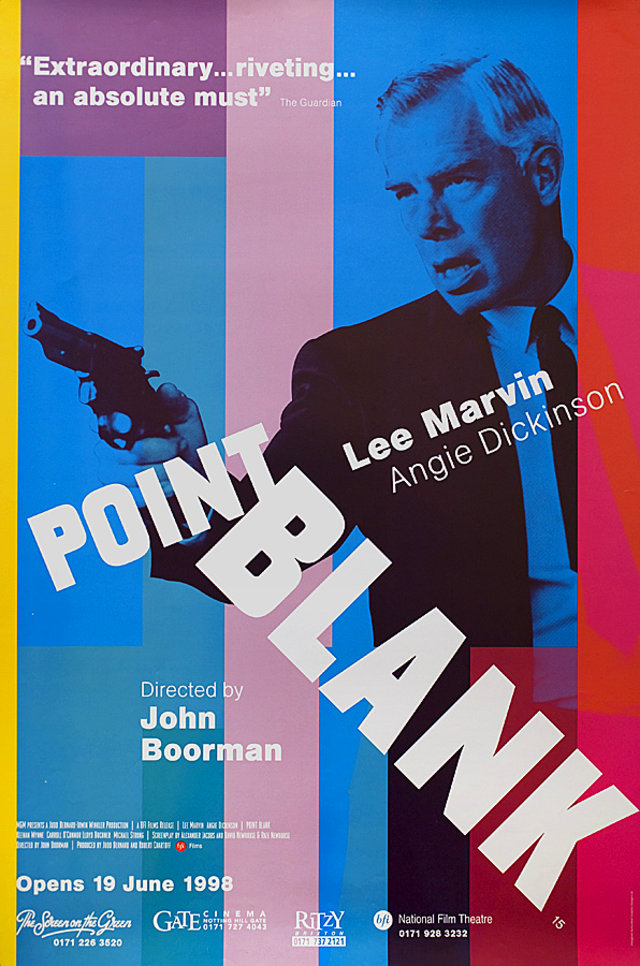 Point Blank Original R1998 British Double Crown Movie Poster ...