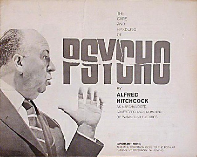 Psycho Original 1960 U.S. Movie Pressbook - Posteritati Movie Poster ...