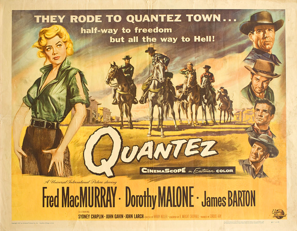 Quantez Original 1957 U.S. Half Sheet Movie Poster - Posteritati Movie ...