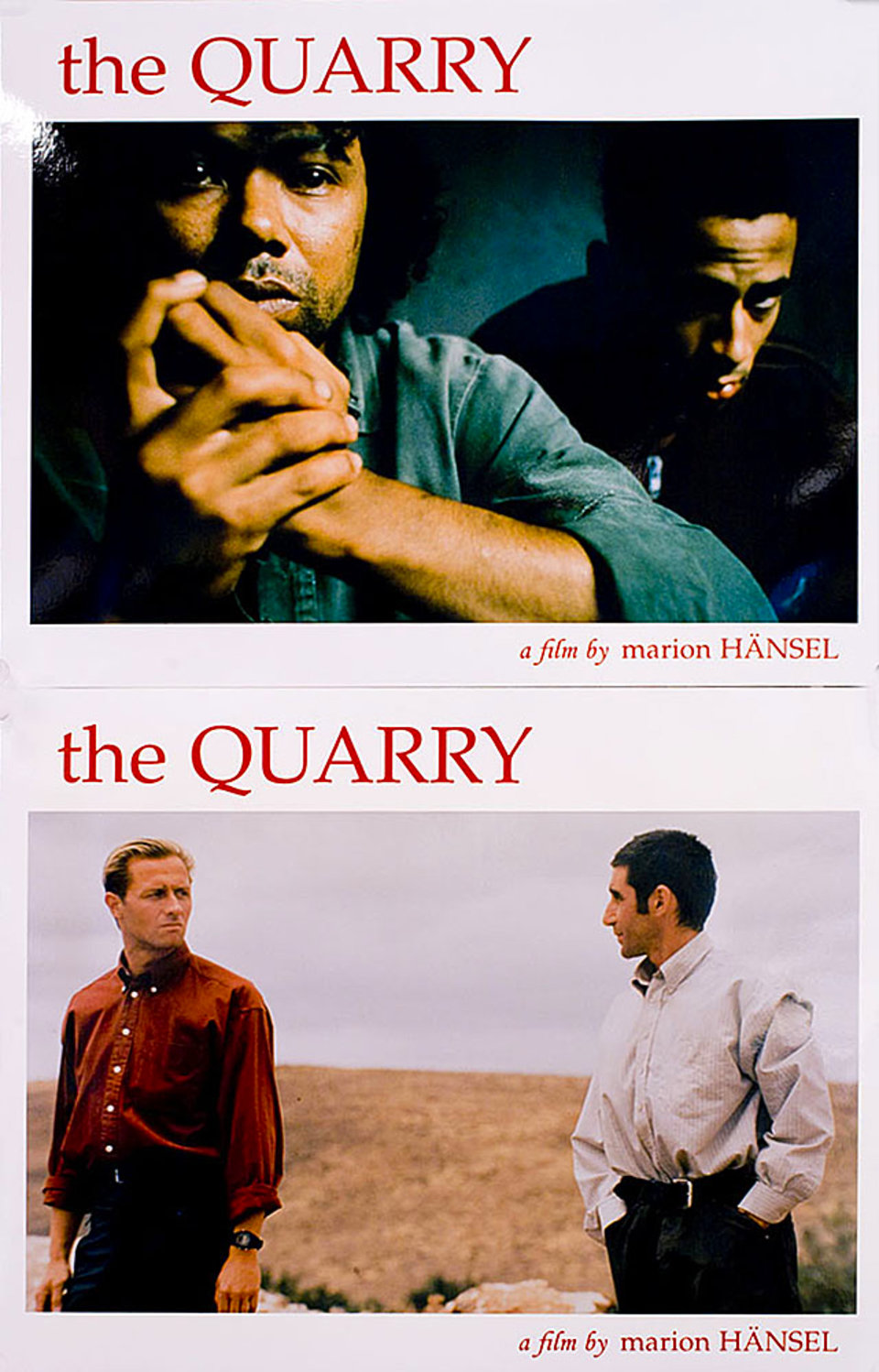 The Quarry Original 1998 Belgian Lobby Card Set of 6 - Posteritati ...