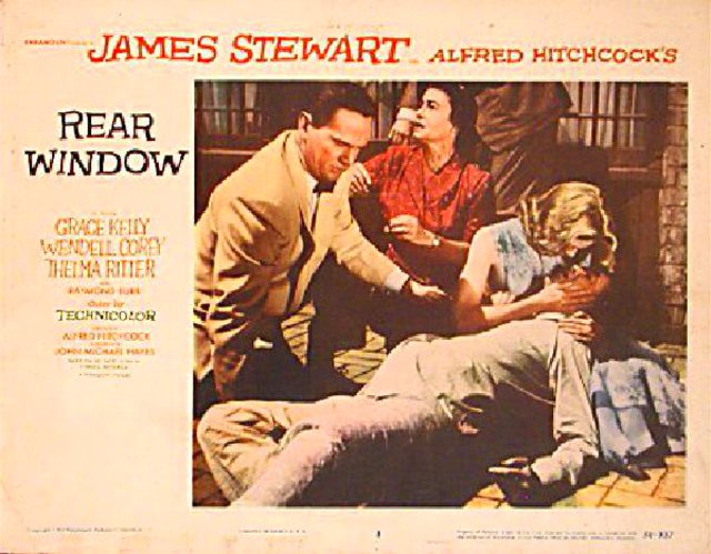 Rear Window Original 1954 U.S. Scene Card - Posteritati Movie Poster ...
