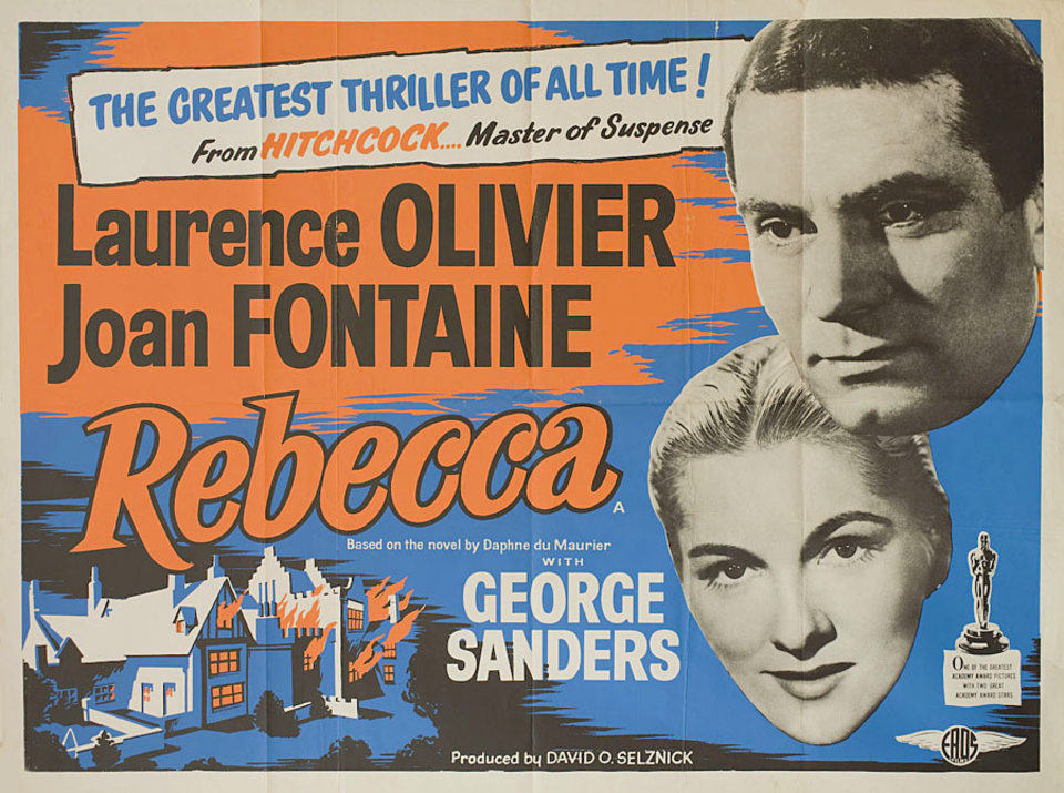 Rebecca Original R1960s British Quad Movie Poster - Posteritati Movie Poster Gallery