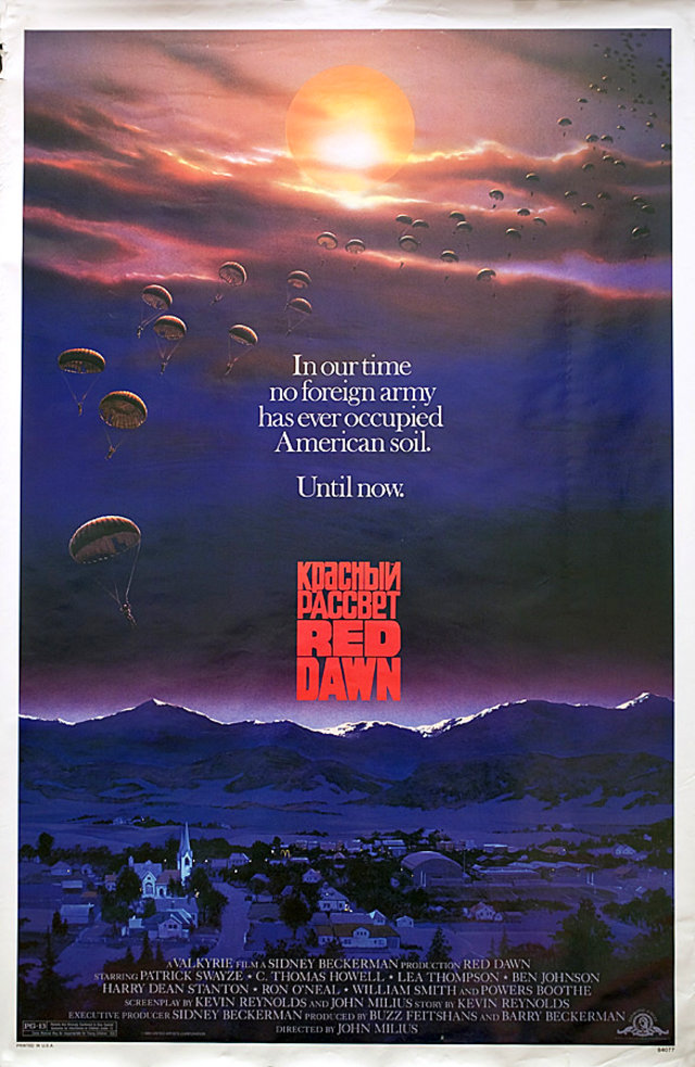 Red Dawn 1984 U.S. One Sheet Poster - Posteritati Movie Poster Gallery