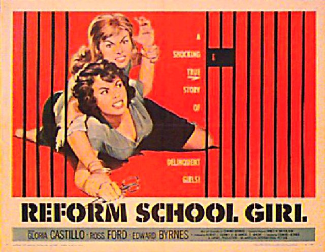 Reform School Girl Original 1957 U.S. Half Sheet Movie Poster ...