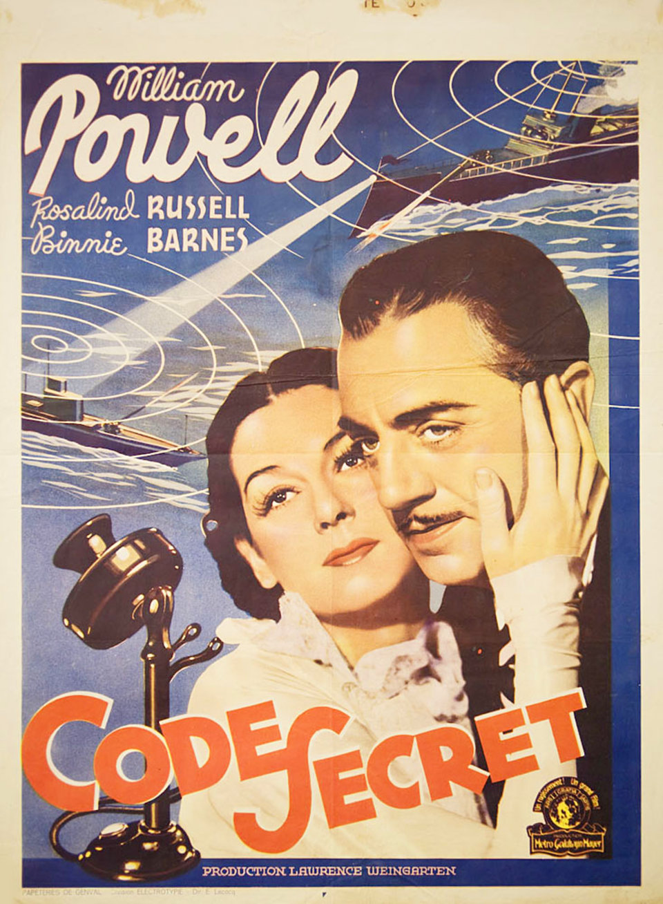 Rendezvous Original 1935 Belgian A1 Movie Poster - Posteritati Movie ...