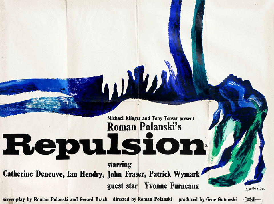 Repulsion 1965 British Quad Poster - Posteritati Movie Poster Gallery