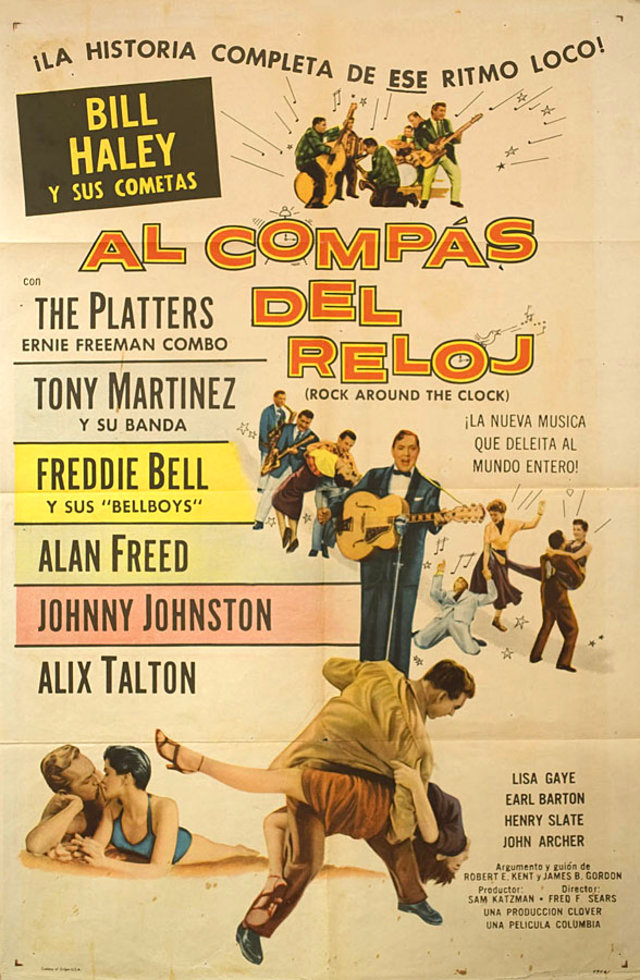 Rock Around The Clock Original 1956 U S One Sheet Movie Poster