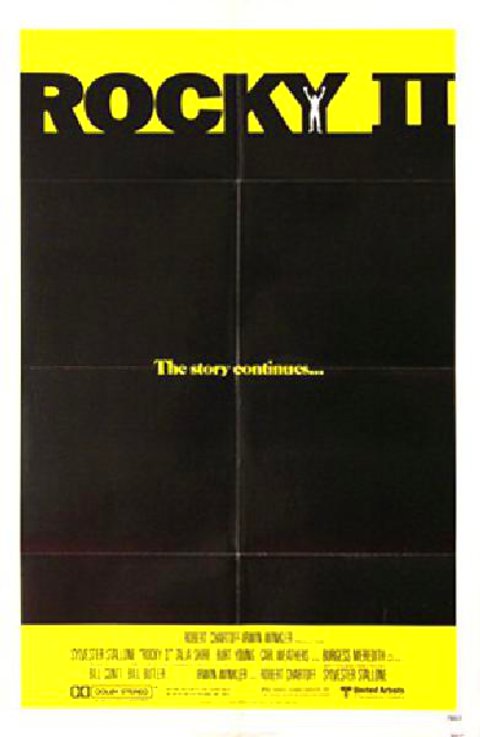 Rocky II 1979 U.S. One Sheet Poster - Posteritati Movie Poster Gallery
