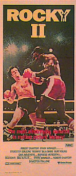 Rocky II (1979) Original Movie Posters - Posteritati Movie Poster Gallery