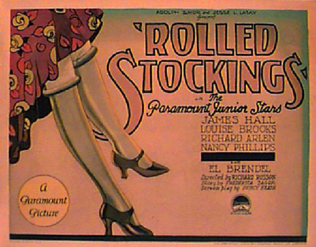 Rolled Stockings Original 1925 U.S. Title Card - Posteritati Movie ...