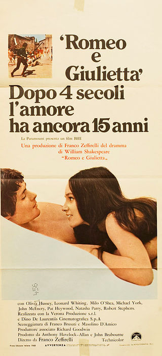 Romeo and Juliet (1968) Original Movie Posters - Posteritati Movie Poster Gallery